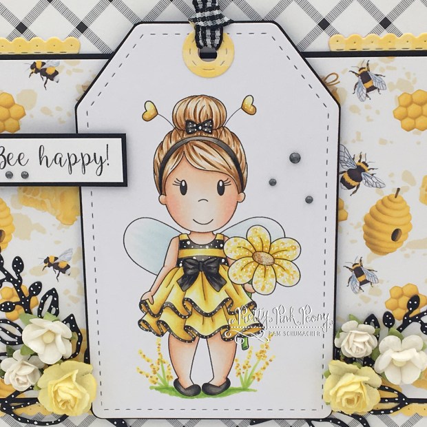 Little Miss Lulu Bee – A Pretty Pink Peony