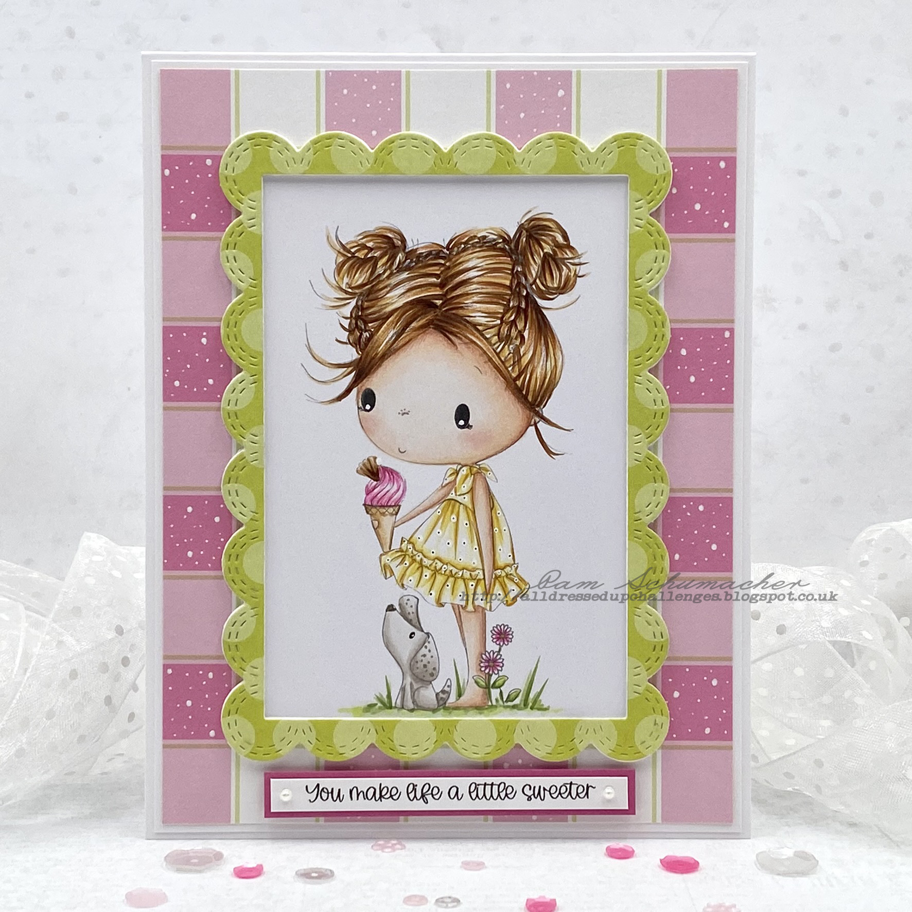 You make life a little sweeter – A Pretty Pink Peony