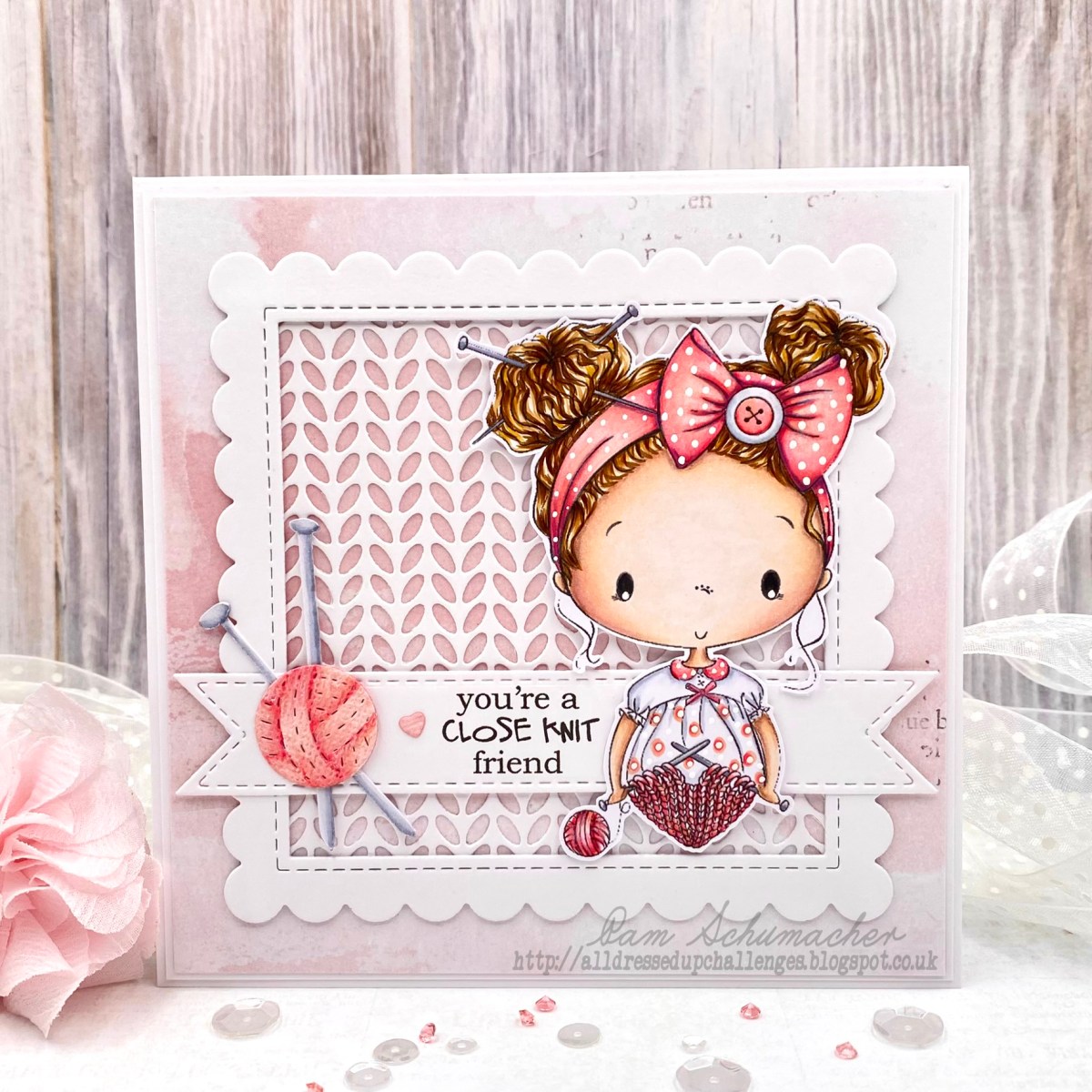 you’re a close knit friend – A Pretty Pink Peony